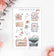 Happy mail flower stickers sheet - Flower planner stickers – My Sweet ...