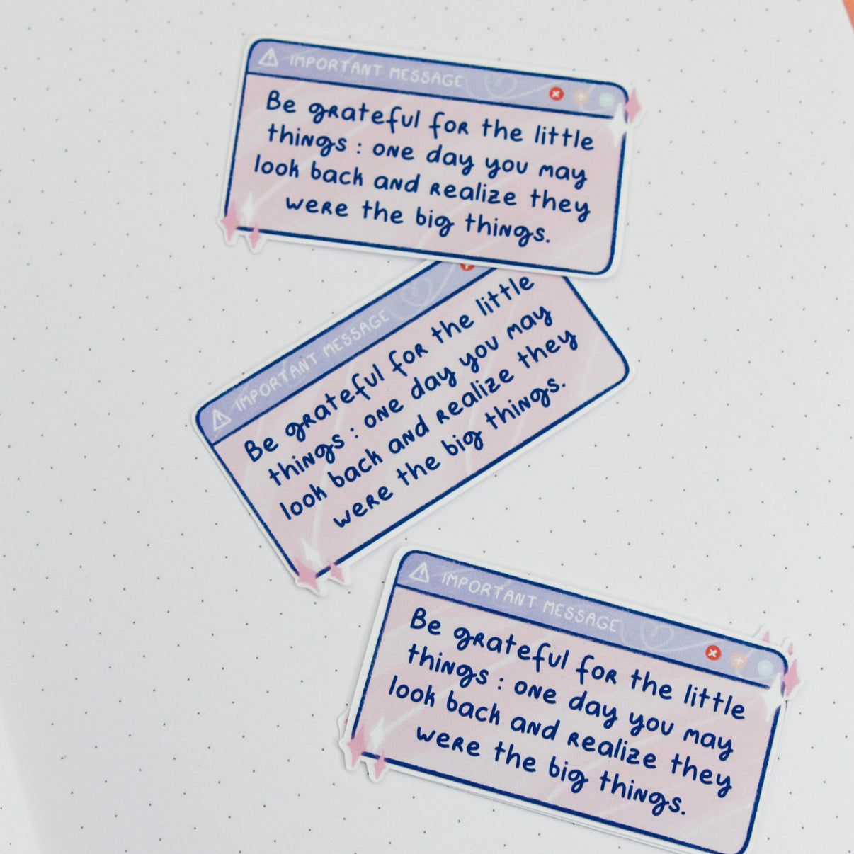 Gratitude stickers - Motivational stickers - Positive affirmation stic ...